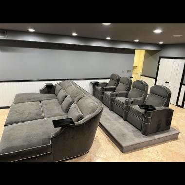 Home Theater Seating Platform Riser